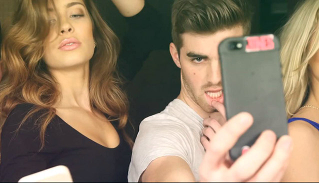 Chainsmokers Album Cover Selfie