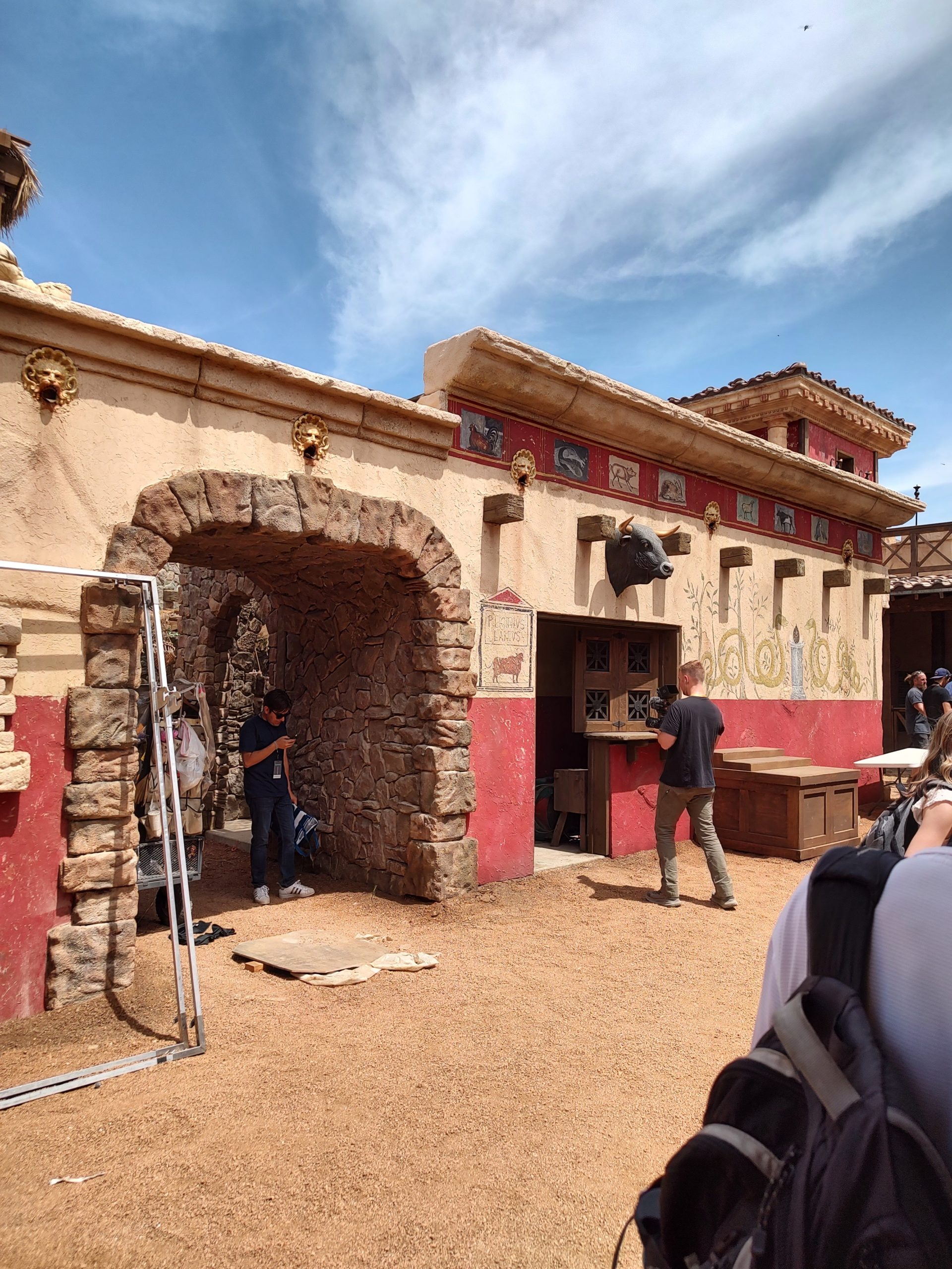 Plugged In Goes On Set With The Chosen - Plugged In