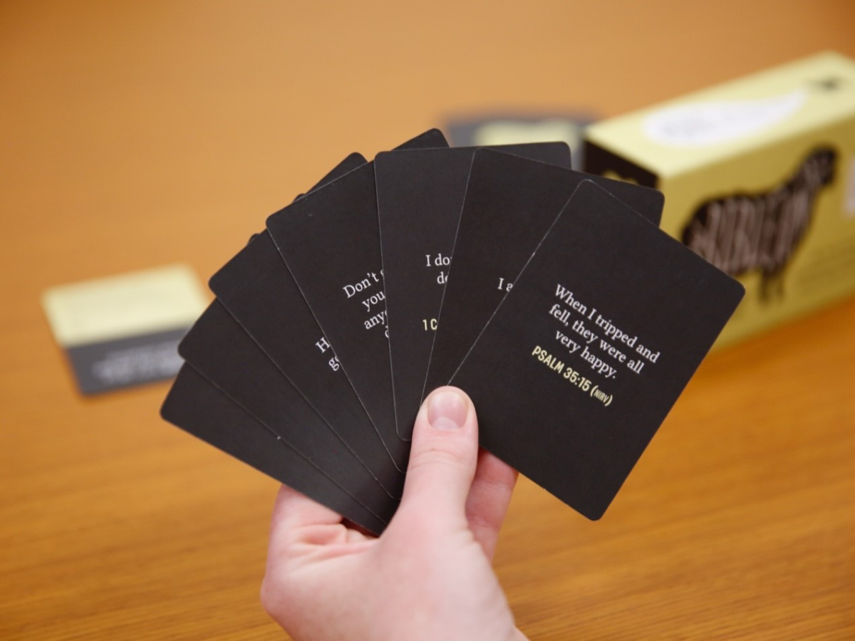 Christian Card Game Review - The Bible Is Funny - Plugged In