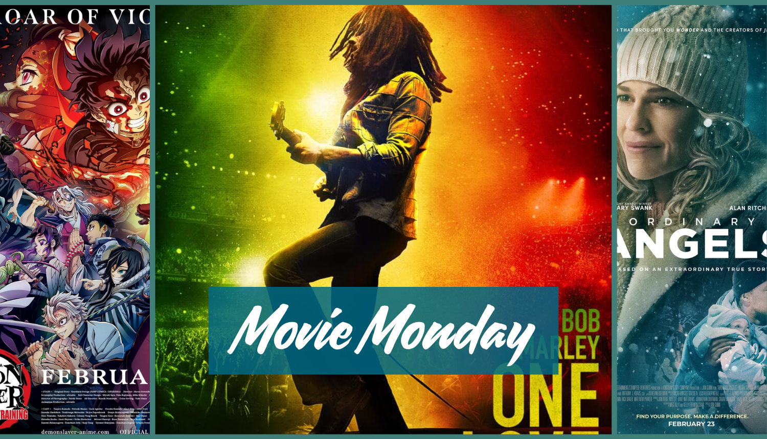 Movie Monday: ‘One Love’ Beats ‘Angels’ and ‘Demon Slayer’ - Plugged In