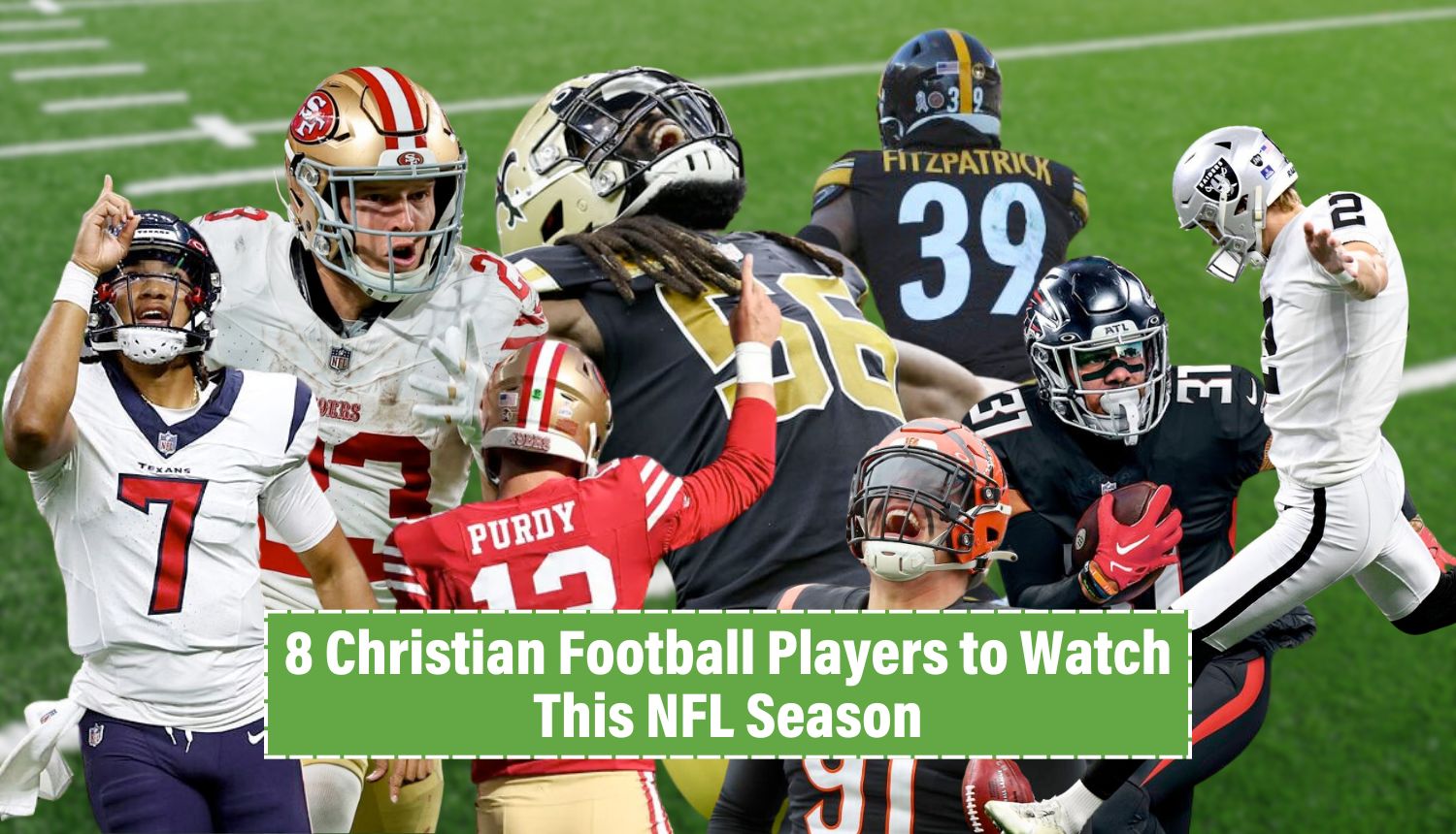 8 Christian Football Players to Watch This NFL Season - Plugged In